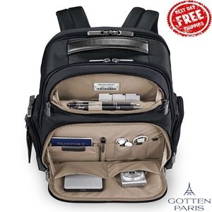 Briggs & Riley | Bags | Work Medium Cargo Backpack Black Womens Bag ...